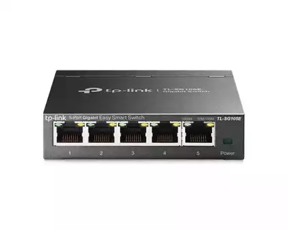 TP-LINK_ TL-SG105E 5-Port Gigabit Switch