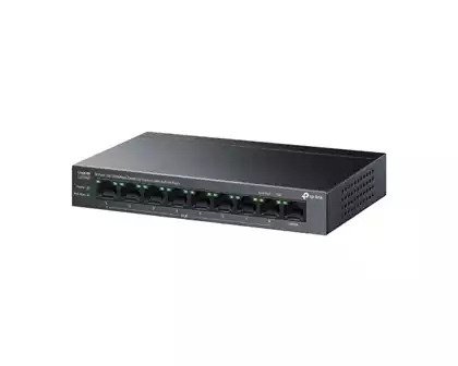 TP-LINK_ LS109P(UN) 9-Port 10/100Mbps Desktop Switch sa 8-Portova PoE+
