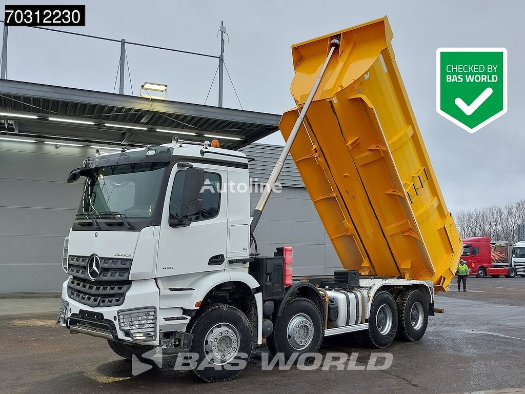 Mercedes-Benz Arocs 4151 8X4 18m3 Tipper Retarder Full Steel Euro 6 kiper