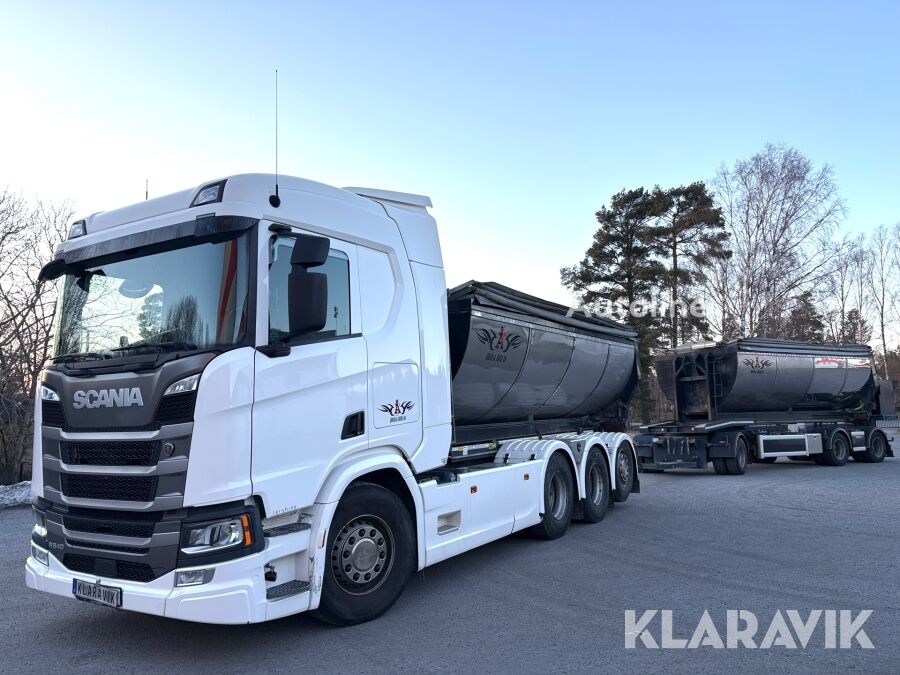 Prodaje se Scania R540 kiper na aukciji + prikolica kiper