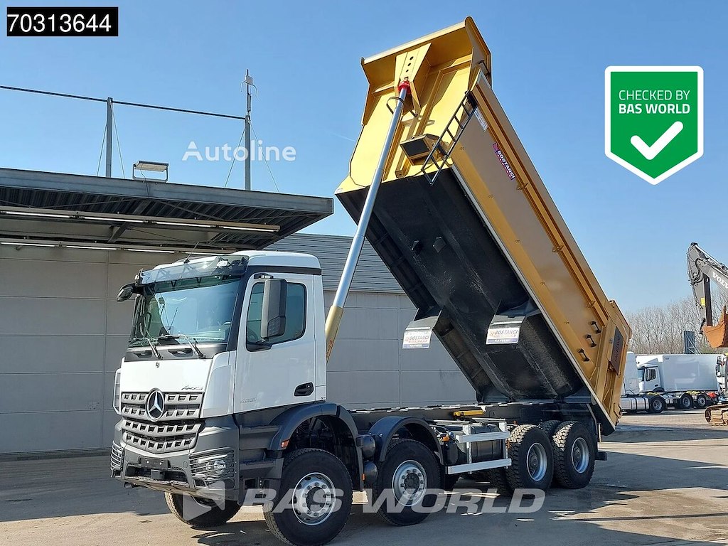 Novi Mercedes-Benz Arocs 4851 8X4 NEW!! 26m3 Bostanci tipper Steelsuspension Big-Ax kiper