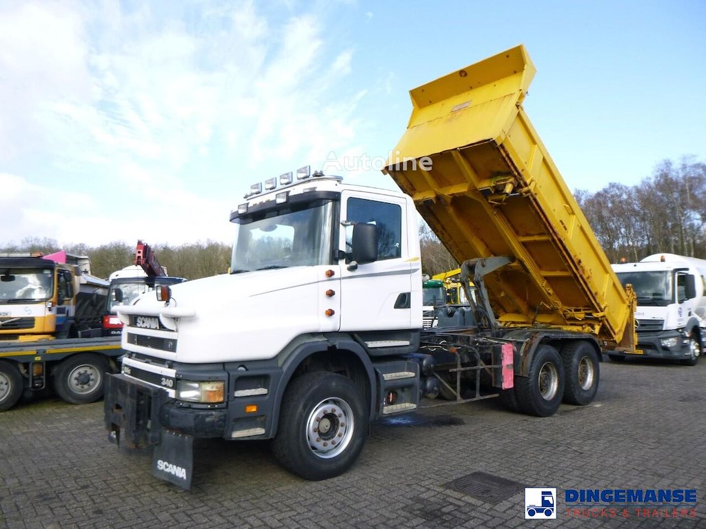 Scania T 114 340 6x4 tipper kiper