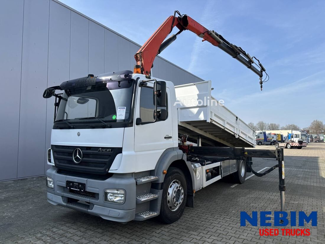 Mercedes-Benz AXOR 1929 4x2 - FASSI F150A 23 Crane / KRAN kiper