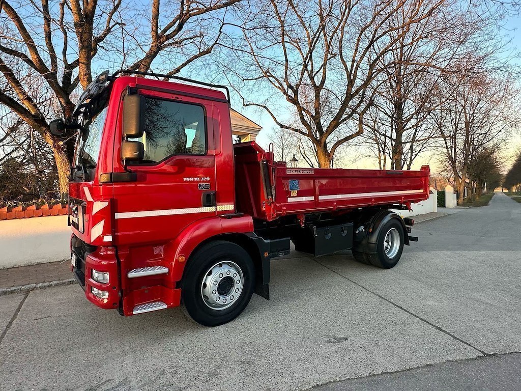 MAN TGM 18.320 3 Way Meiller Tipper kiper