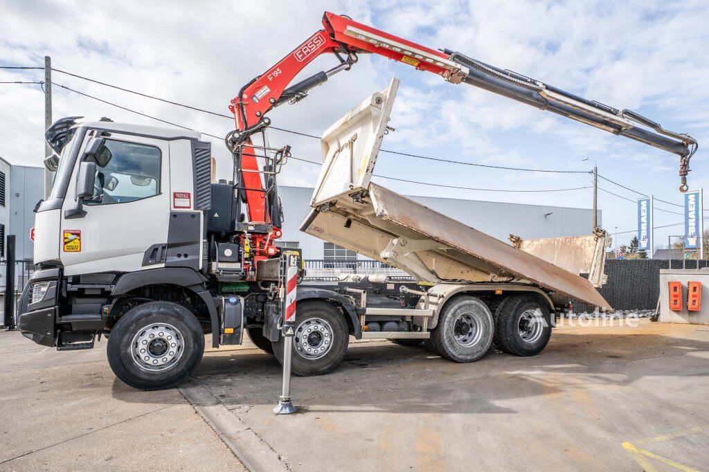 Renault C460 + CIF+ FASSI F195 /3xhydr. kiper