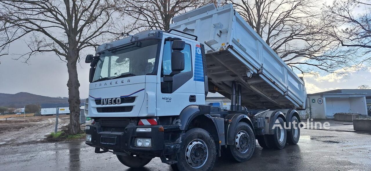 IVECO AD340T45K 8x4 Meiller/Stahl Bordmatic Links kiper