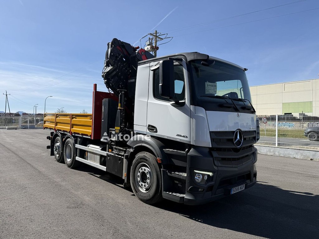 Novi Mercedes-Benz Actros 2840 kamion s ravnom platformom