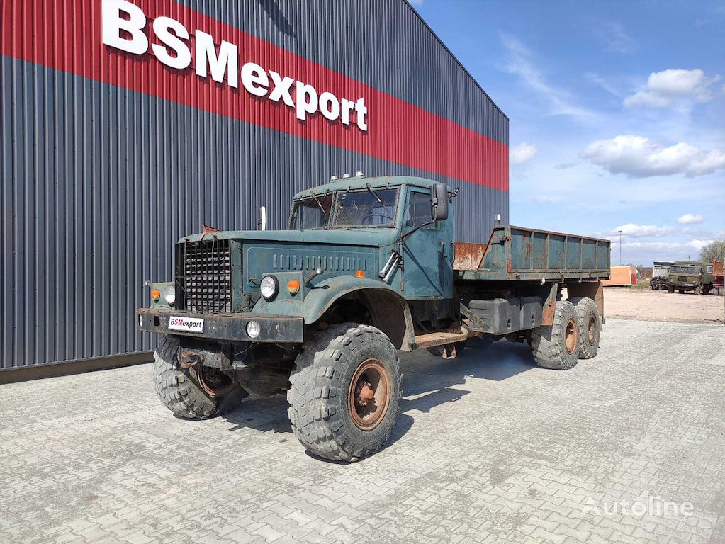 KrAZ 255 B 6x6 flatbed truck kamion s ravnom platformom