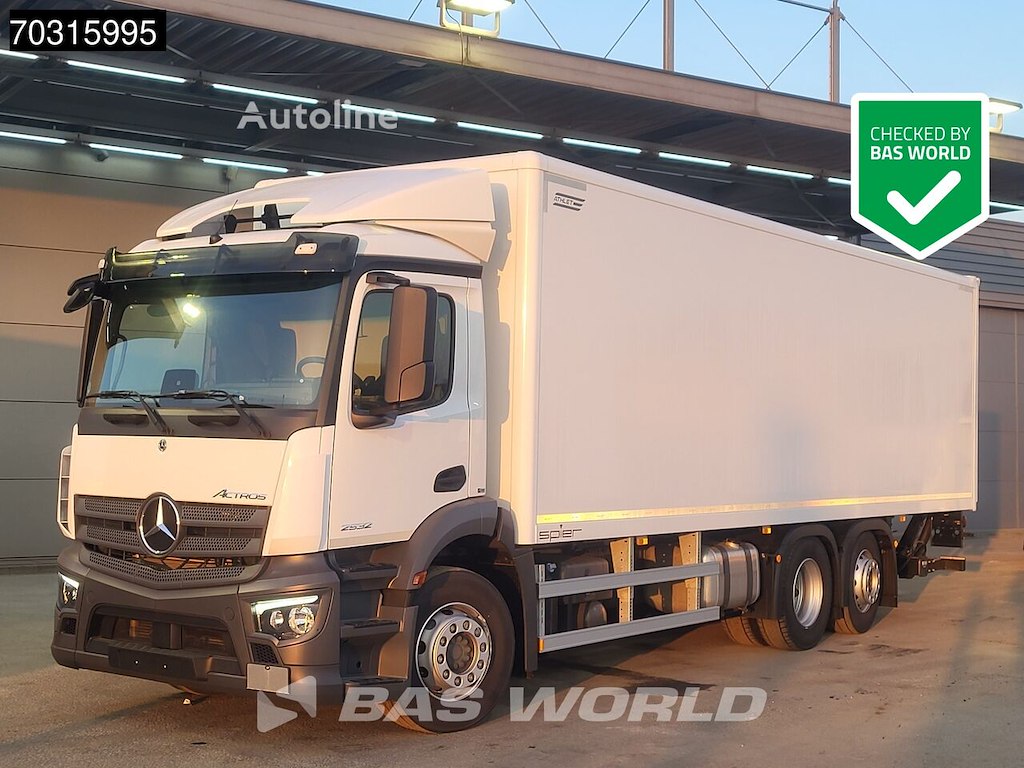 Novi Mercedes-Benz Actros 2532 6X2 2000kg Ladebordwand Steering Axle Automatic Navi kamion furgon