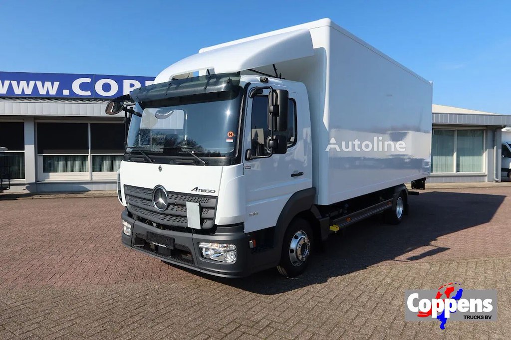 Mercedes-Benz Atego 818 L Bak + klep Dautel 1000 kg kamion furgon