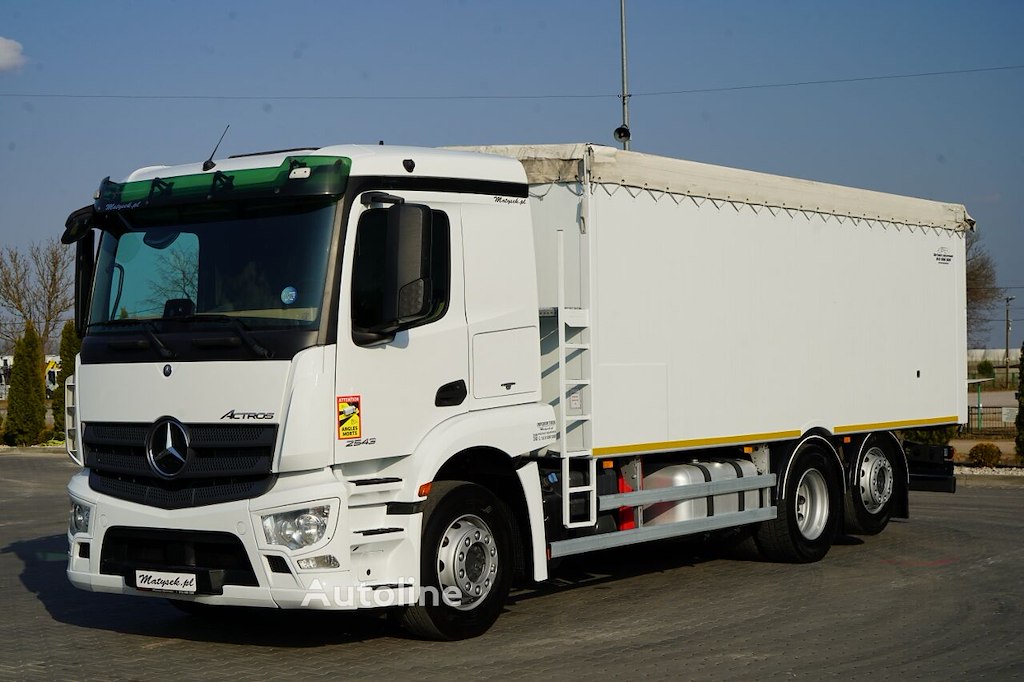Mercedes-Benz ACTROS 2543 / PODEA DE TRACȚIE / 6X2 / DIRECȚIE / PUNTE RIDICATĂ kamion furgon