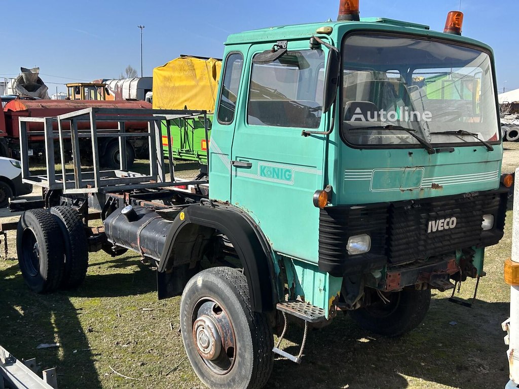 IVECO 110-17 4x4 6 hengeres motor kamion šasija