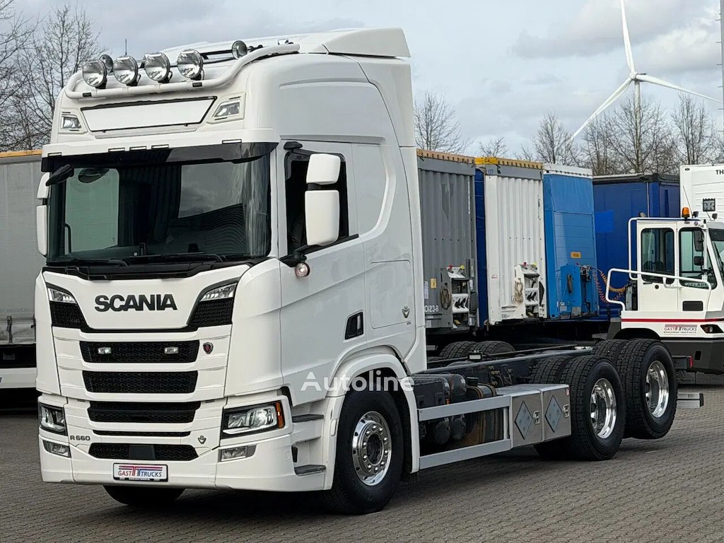 Scania R660 V8 6x4 Lift-As Full Air Retarder *579 Tkm* Apk! kamion šasija