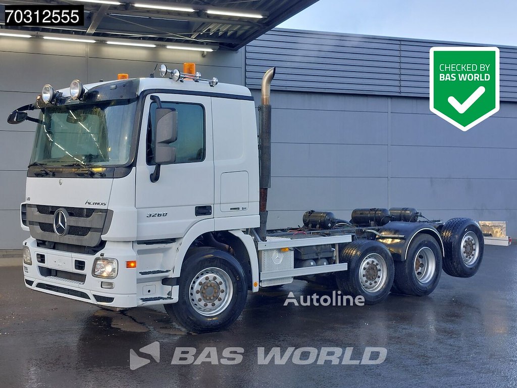Mercedes-Benz Actros 3260 Actros 8X2 6,60m Chassis Full-Air Lift+Steering Axle kamion šasija