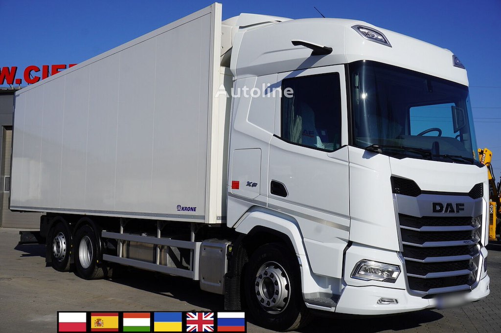 Novi DAF XF 450 6×2 / 2025 / NEW KRONE 20 EPAL Refrigerator / Thermoking kamion hladnjača