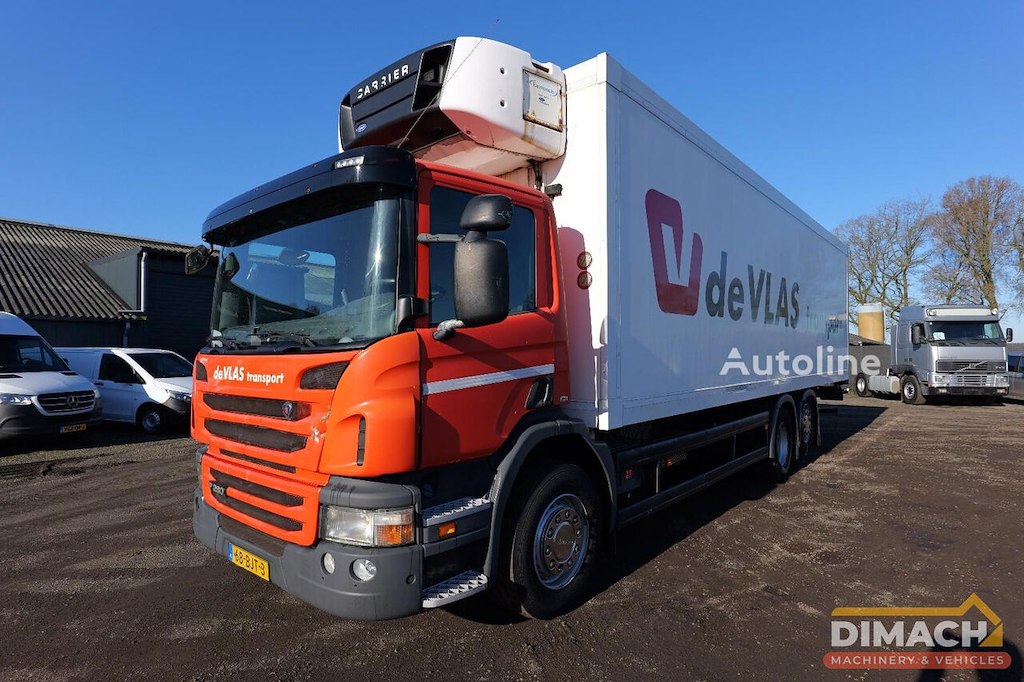 Scania P280DB6X2*4MNB 6x2*4 - Euro 5 - tail lift - 3 compartment Carrie kamion hladnjača