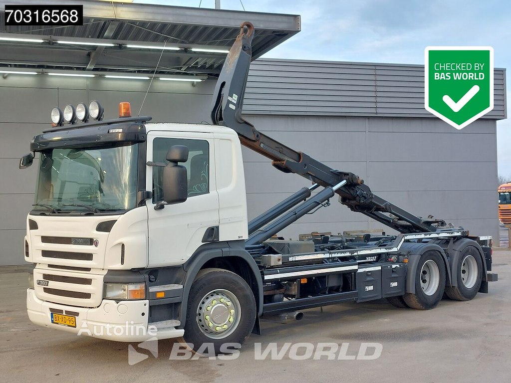 Scania P360 6X2 NL-Truck 21Ton HIAB XR21Z61 Lift-Axle Euro 5 kamion rol kiper