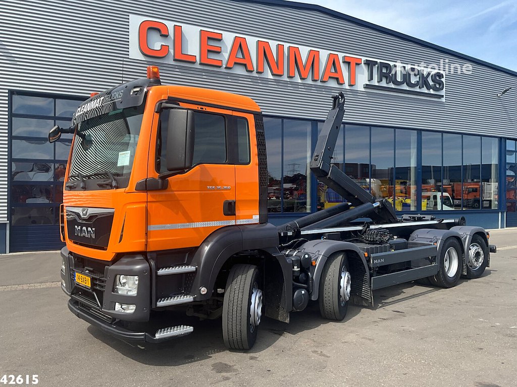 MAN TGS 35.360 8x2 Euro 6 VDL 30 Ton haakarmsysteem kamion rol kiper