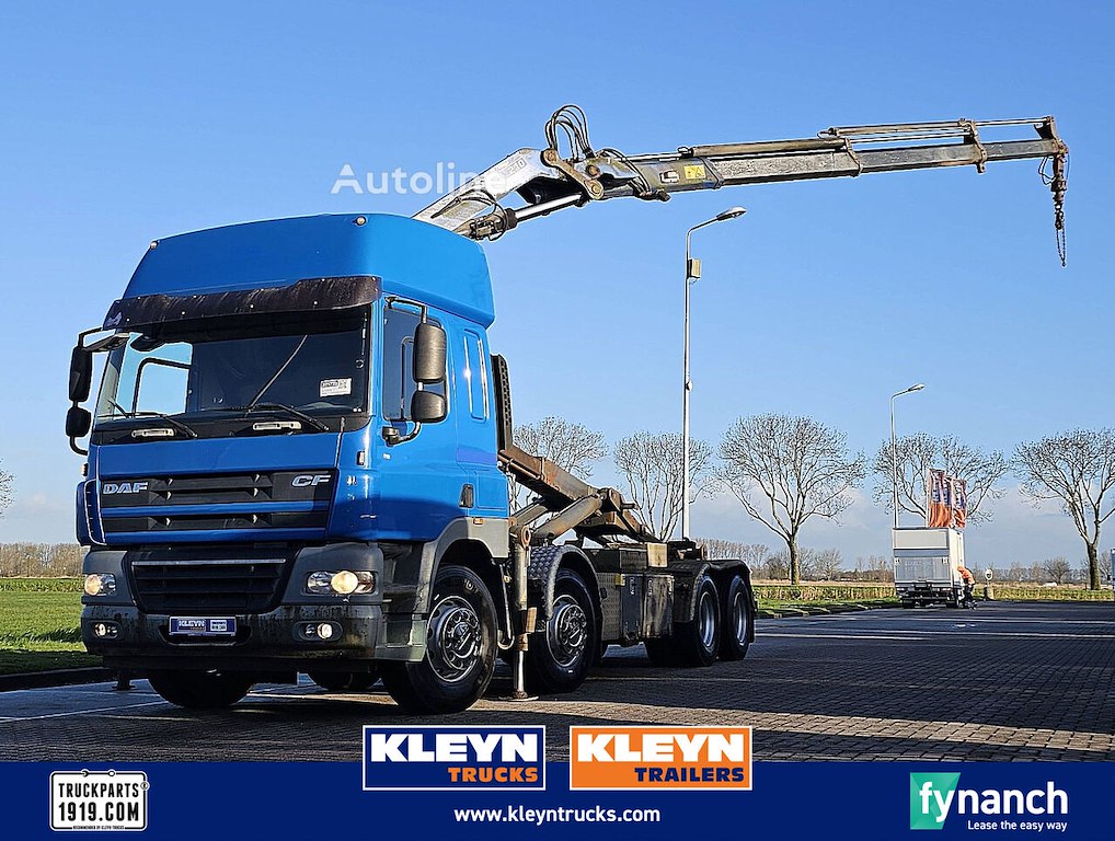DAF CF 85.460 8X2 MANUAL COPMA kamion rol kiper