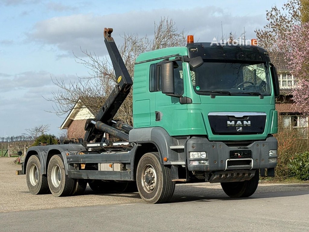 MAN TGS 28.480 6x6 HOOK/Container System!! kamion rol kiper