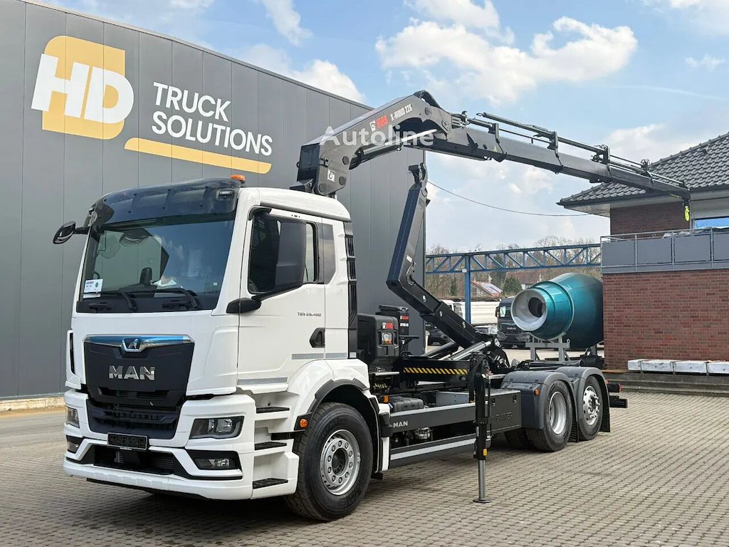 Novi MAN TGS 26.480 MAN TGS 26.480 6x2 Hiab 228-4 MultiLift 20-56 kamion rol kiper