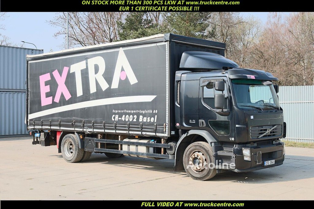 Volvo FE 320, EURO 5, TAIL LIFT DAUTEL , 18 PALLETS kamion sa klizna zavesa cerada