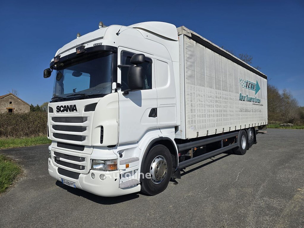Scania R 420 kamion sa klizna zavesa cerada