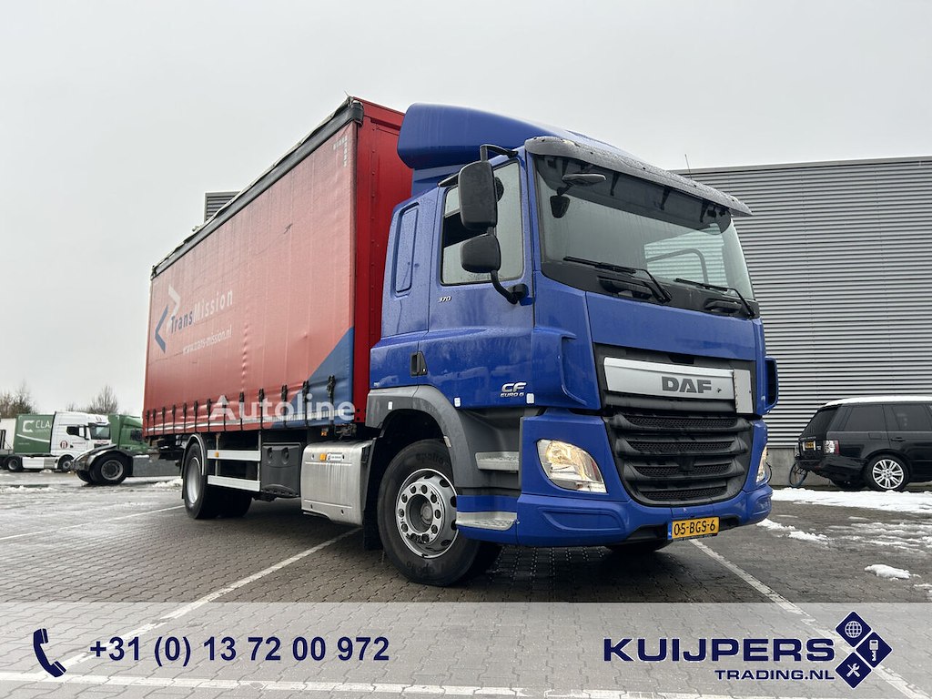 DAF CF 370 FA / 802 dkm / Curtainside kamion sa klizna zavesa cerada