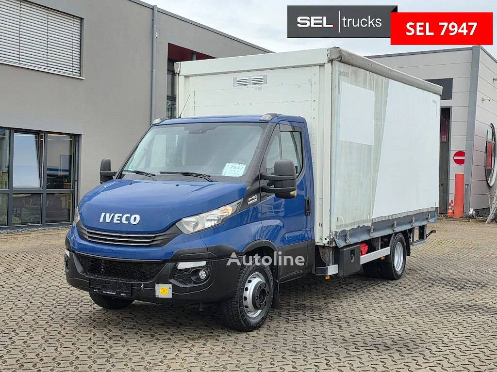 IVECO Hi-Matic Ladebordwand / 3 Sitzen / Klimaautomatik kamion sa klizna zavesa cerada
