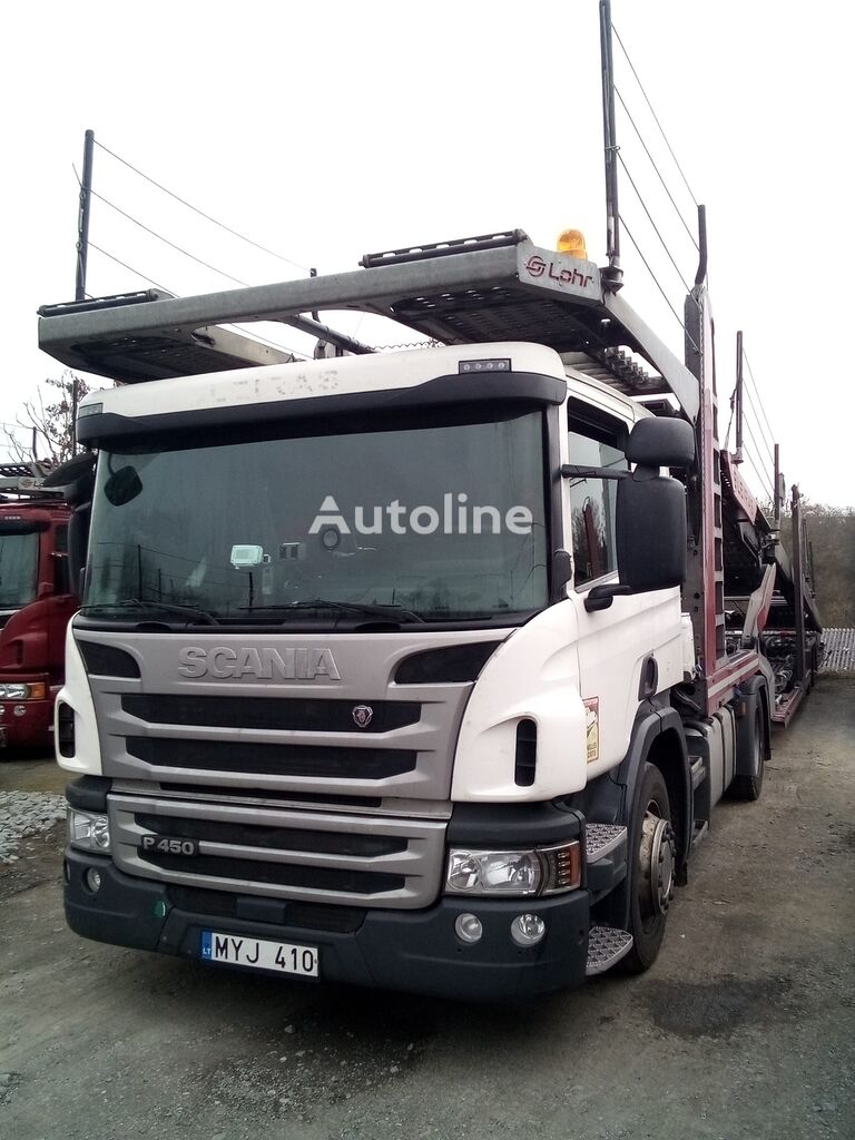Scania + LOHR 2020 autotransporter + prikolica autotransportera