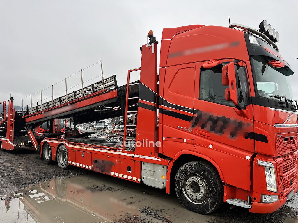 Volvo FH540 *6x4 *TIJHOFT 2019y.+ car transport trailer autotransporter + prikolica autotransportera