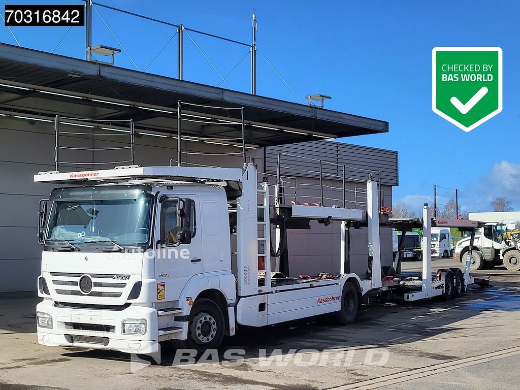 Mercedes-Benz Axor 1833 4X2 autotransporter + prikolica autotransportera