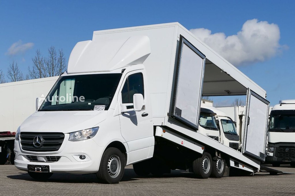 Mercedes-Benz Algema MB Autotransporter Moetefindt Funk Seilwinde