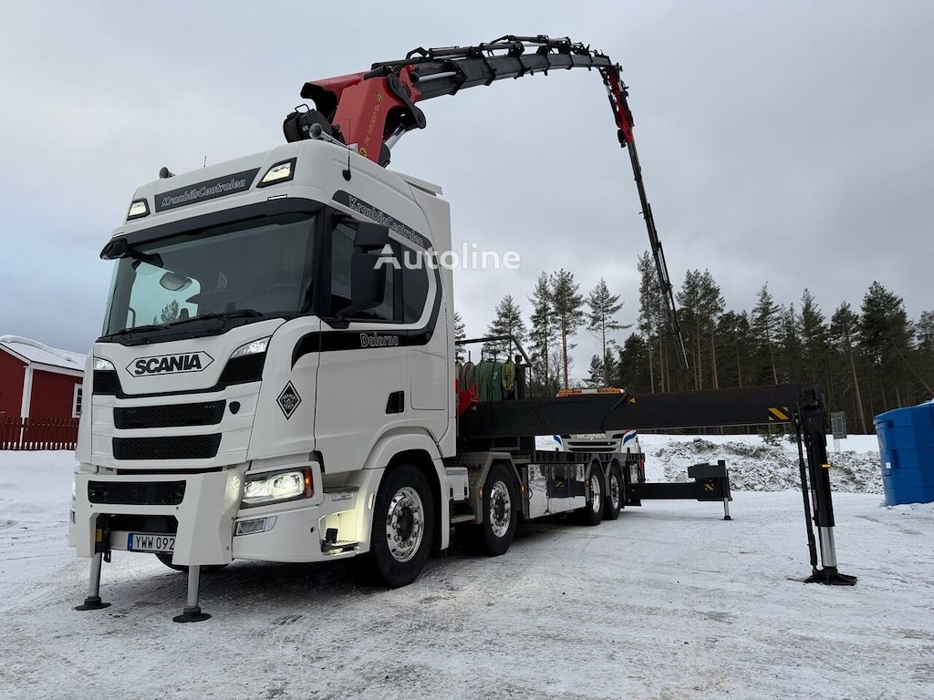 Prodaje se Scania R500 kamion platforme na aukciji
