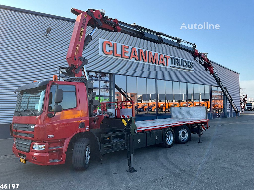 DAF FAN 75 CF 310 Euro 5 Palfinger 36 Tonmeter laadkraan + Fly jib kamion platforma