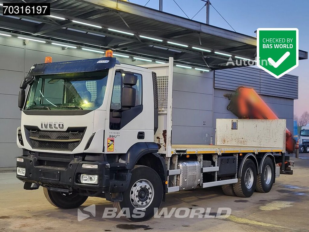 Novi IVECO Trakker 360 Trakker 6X4 6x4 680cm floor Big-Axle Steelsuspension kamion platforma