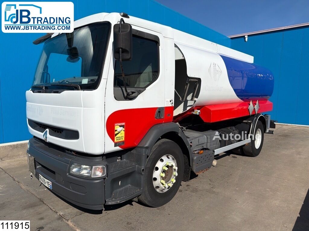Renault Premium 270 Manual, Steel suspension, PTO,14420 liter, Fuel autocisterna za gorivo