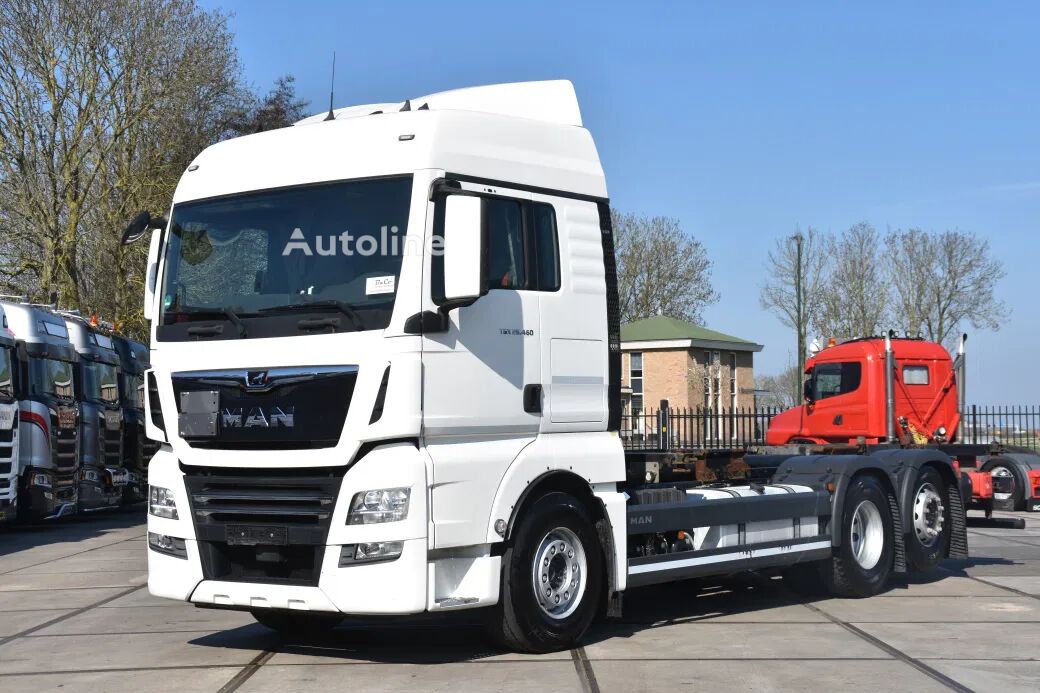 MAN TGX 26.460 6x2*4 - BDF - HYDRAULIC SYSTEM - ADR FL - NEW TACHO - vozilo za prevoz kontejnera