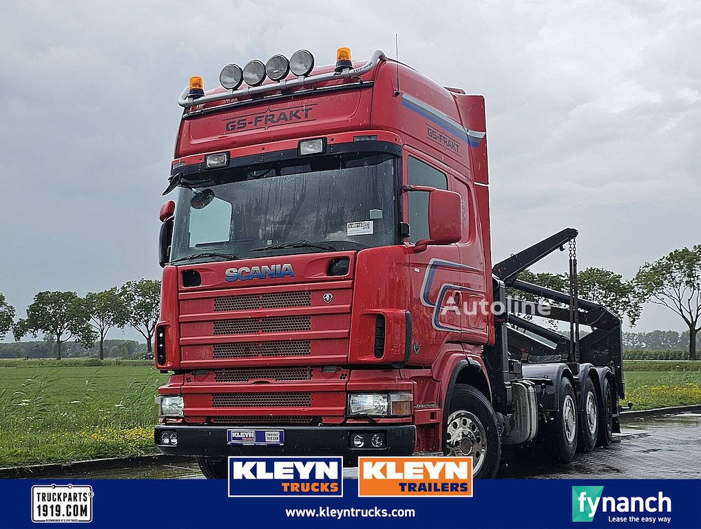 Scania R164.480 SIDE LOADER Hammar vozilo za prevoz kontejnera