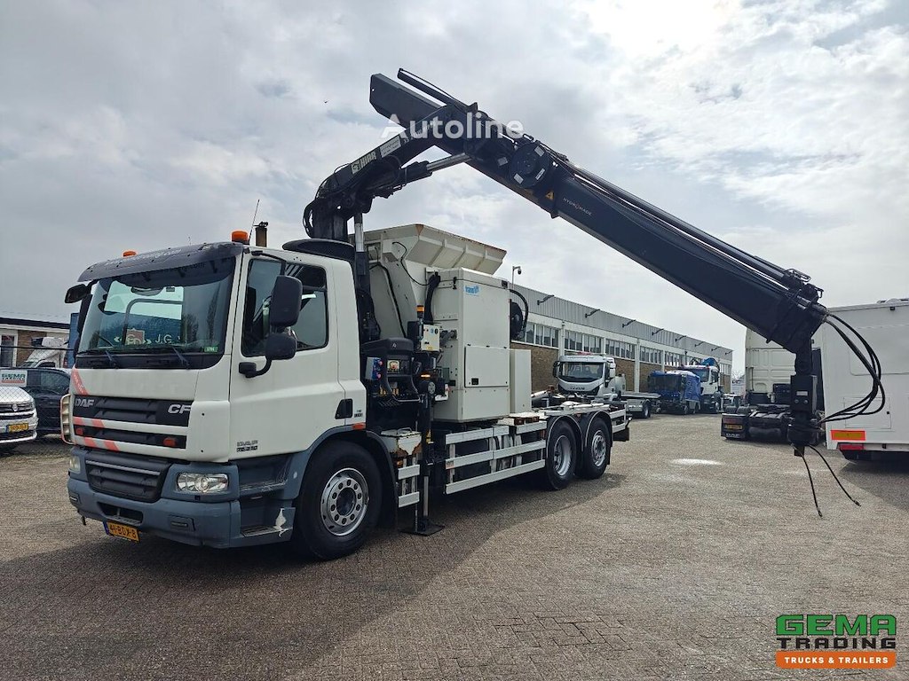 DAF CF 75.310 FAN 6x2/4 Euro 5 DayCab Translift 16T - HIAB 211-3 Top kamion sa kukom za podizanje tereta