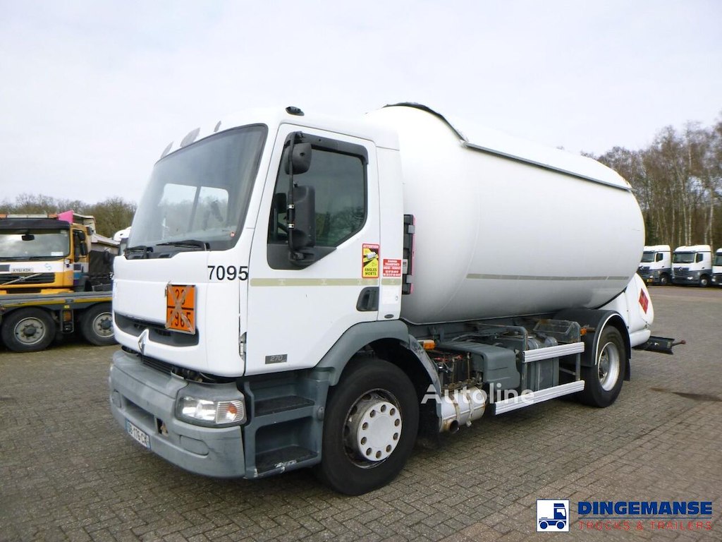 Renault Premium 270 dci 4x2 gas tank 18.6 m3 kamion za transport gasa