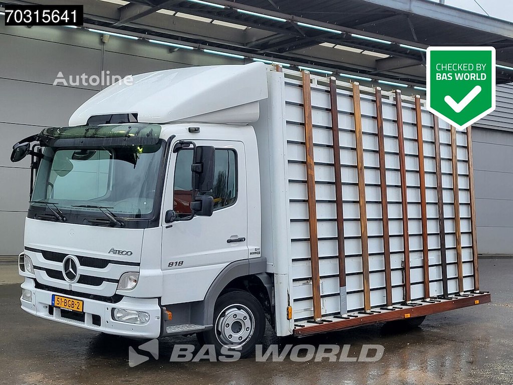 Mercedes-Benz Atego 818 Atego 4X2 NL-Truck Glass transport truck Automatic Eur vozilo za prevoz stakla