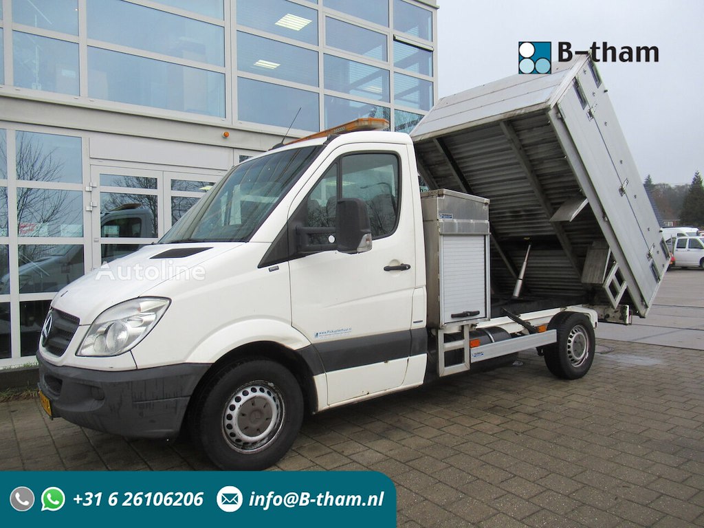 Mercedes-Benz Sprinter 316NGT Autom. AIRCO, CNG / Aardgas + Benzine volledig kamion kiper < 3.5t