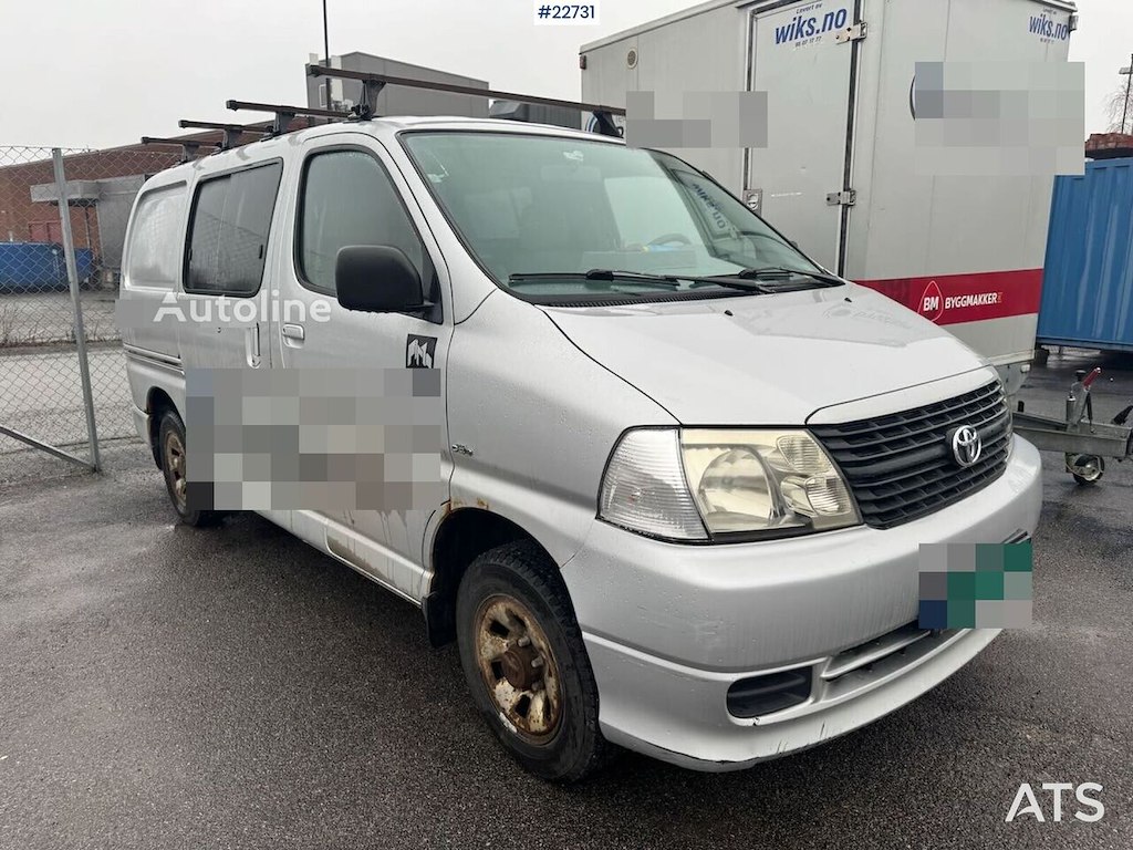 Toyota HIACE minibus furgon