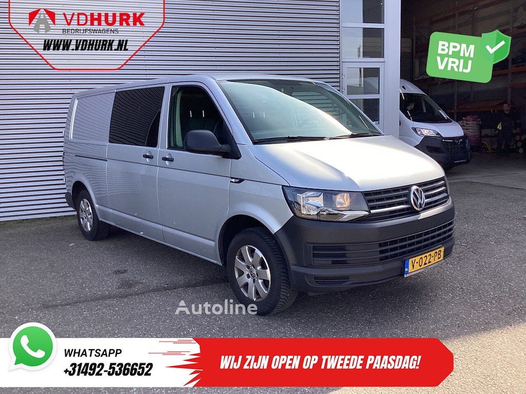 Volkswagen Transporter 2.0 TDI 150 pk L2 DC Dubbel Cabine EXPORT 2.5t Trekv kombi minibus