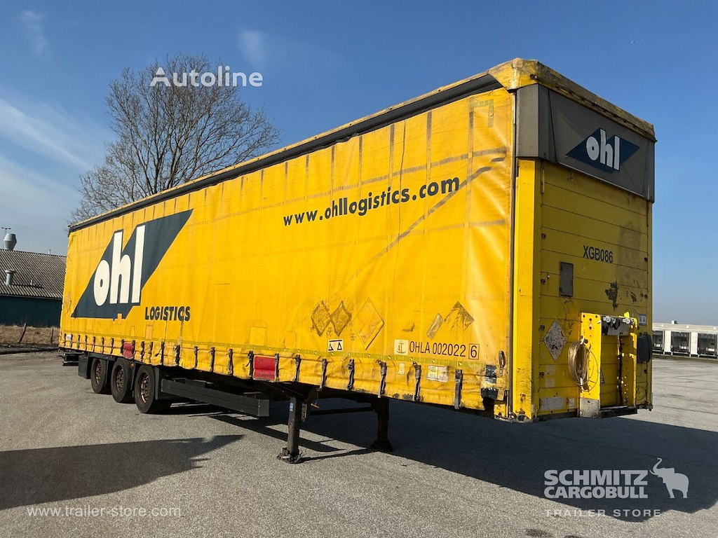 Schmitz Cargobull Curtainsider Mega poluprikolica sa kliznom ceradom