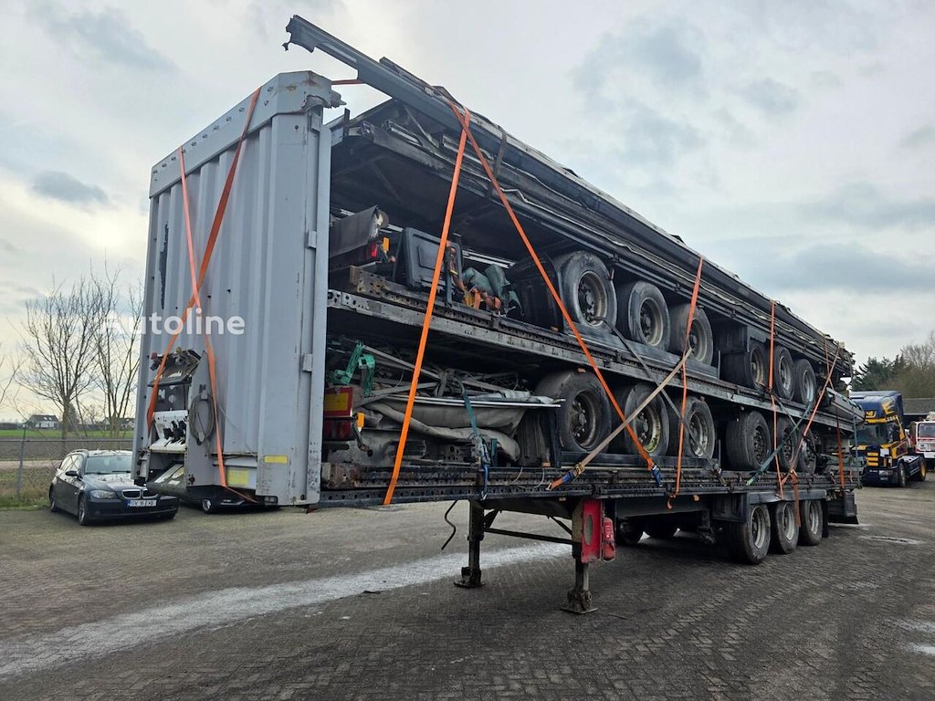 Krone SD 27 - BPW - DISC Stack of 5 3-axle curtain-sided trailers - Ai poluprikolica sa kliznom ceradom