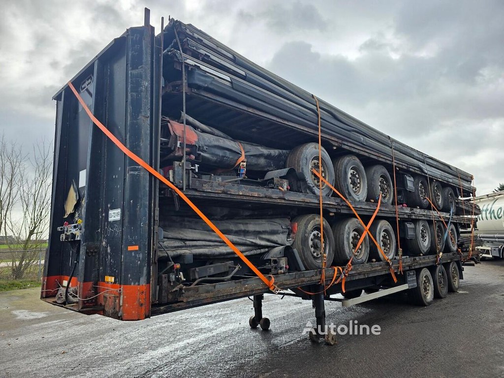 Van Hool 3B2011 - BPW - DISC Stack of 5 3-axle curtain-sided trailers - A poluprikolica sa kliznom ceradom