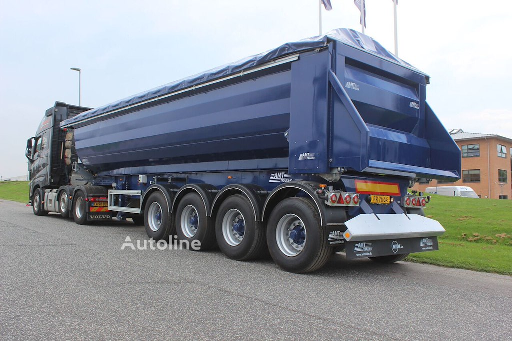 Nova AMT THL400 4 akslet tiptrailer HARDOX poluprikolica kipera