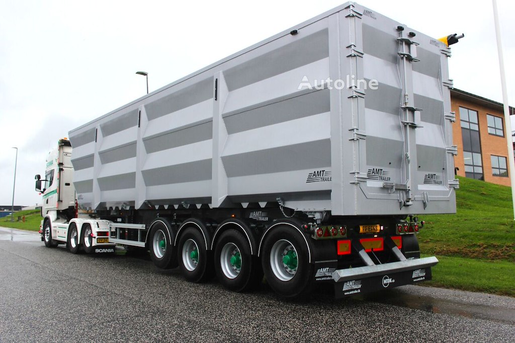 Nova AMT TV400 4 akslet 69 m3 skrot trailer poluprikolica kipera
